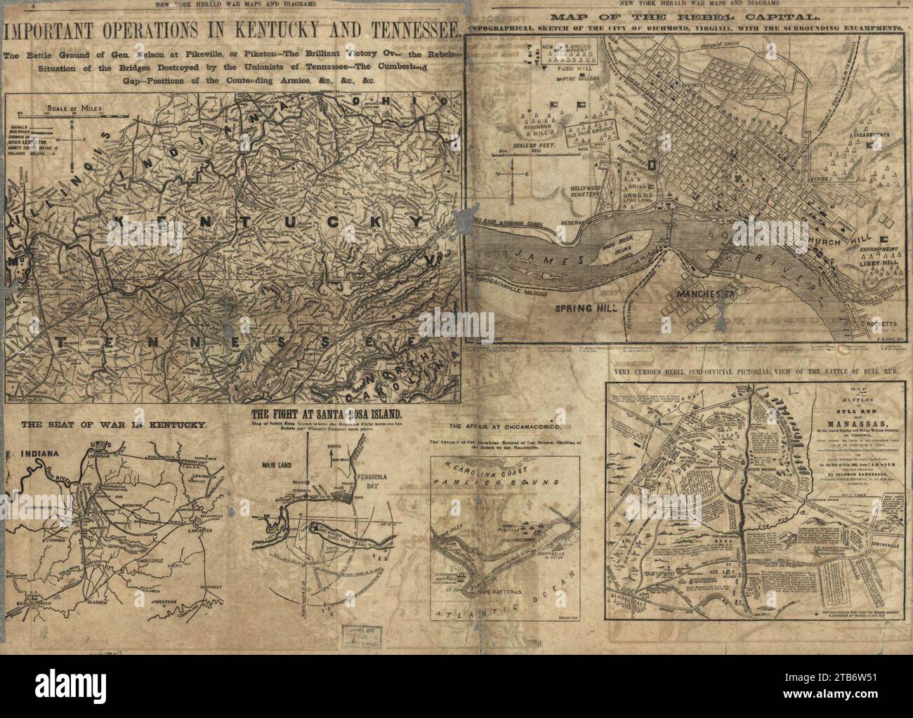 War maps and diagrams Stock Photo - Alamy