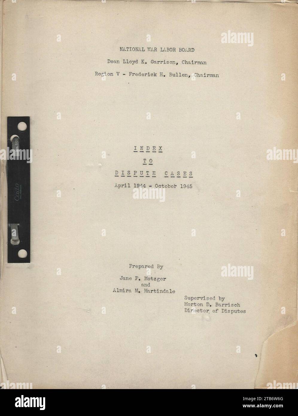 National War Labor Board Ww1