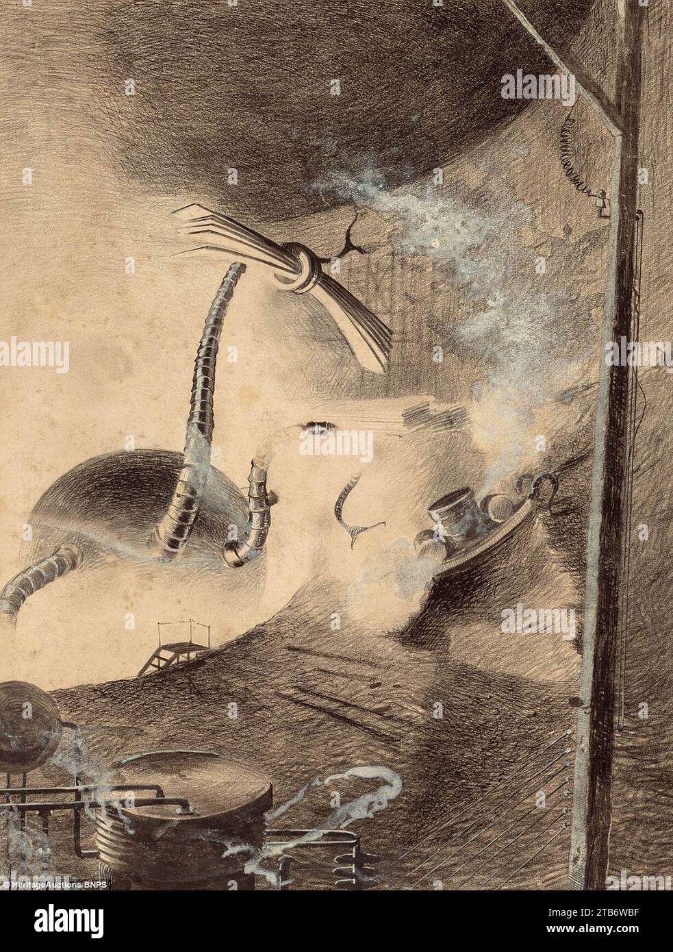 War of the worlds Henrique Alvim Correa Stock Photo - Alamy