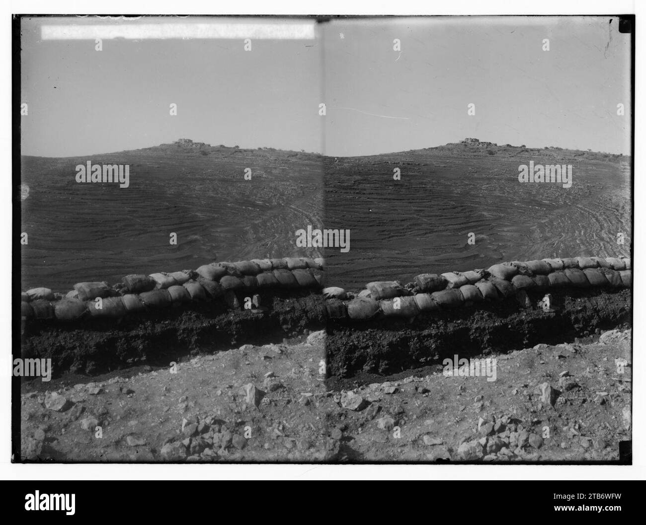 War views of Neby Samuel (Mizpah). Neby Samuel from the Turkish ...
