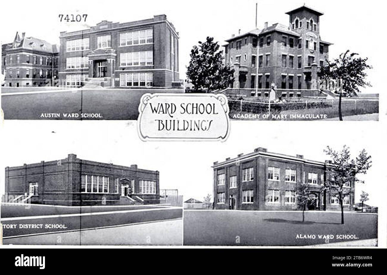 Ward School Buildings Stock Photo - Alamy