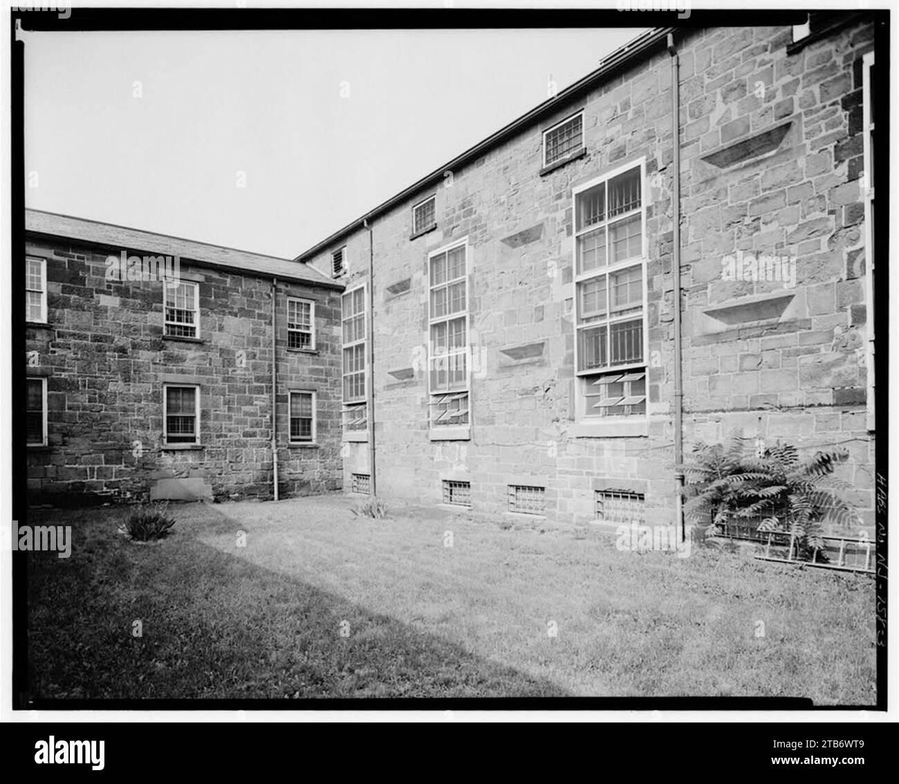 Warden's Administration Building in Old Essex County Jail Stock Photo ...