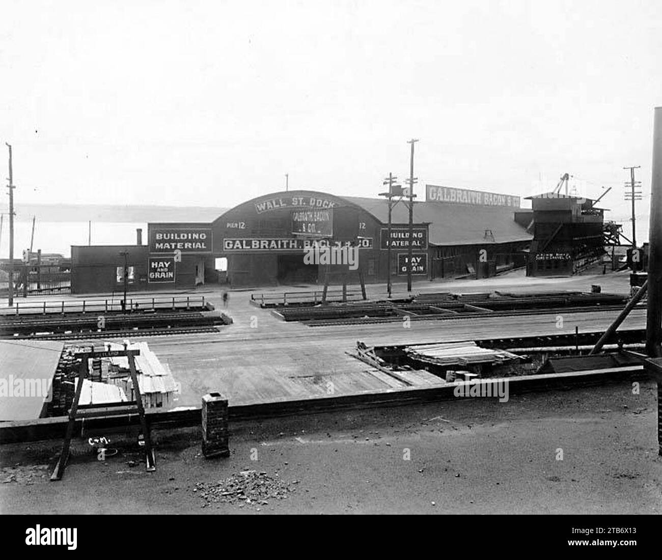 Madison dock historical Black and White Stock Photos & Images - Alamy