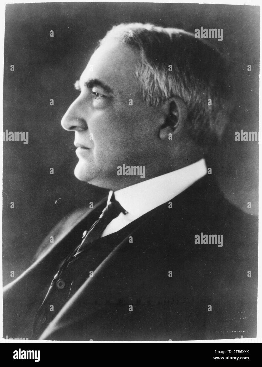Warren harding Cut Out Stock Images & Pictures - Alamy