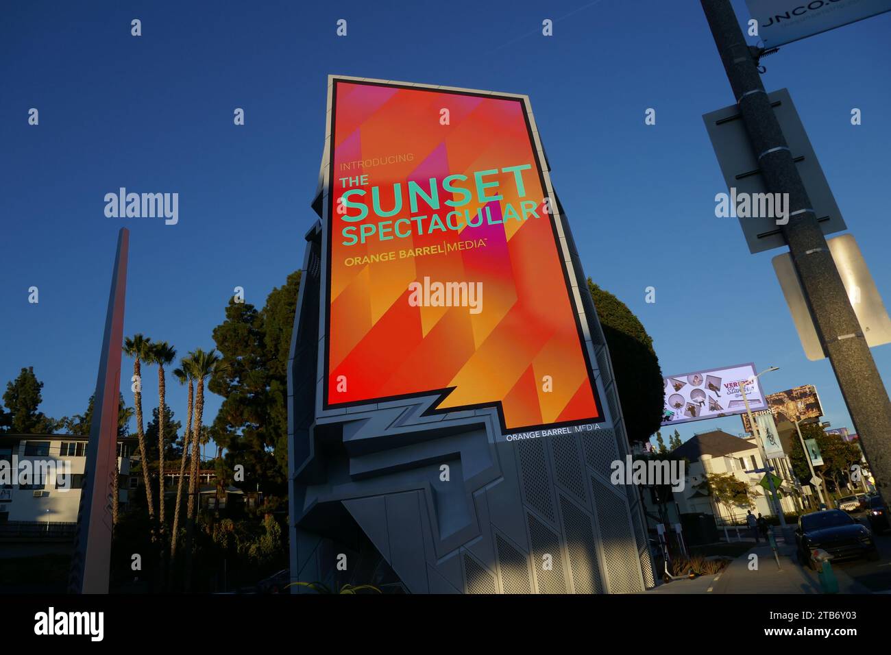 Los Angeles, California, USA 4th December 2023 Sunset Spectacular ...