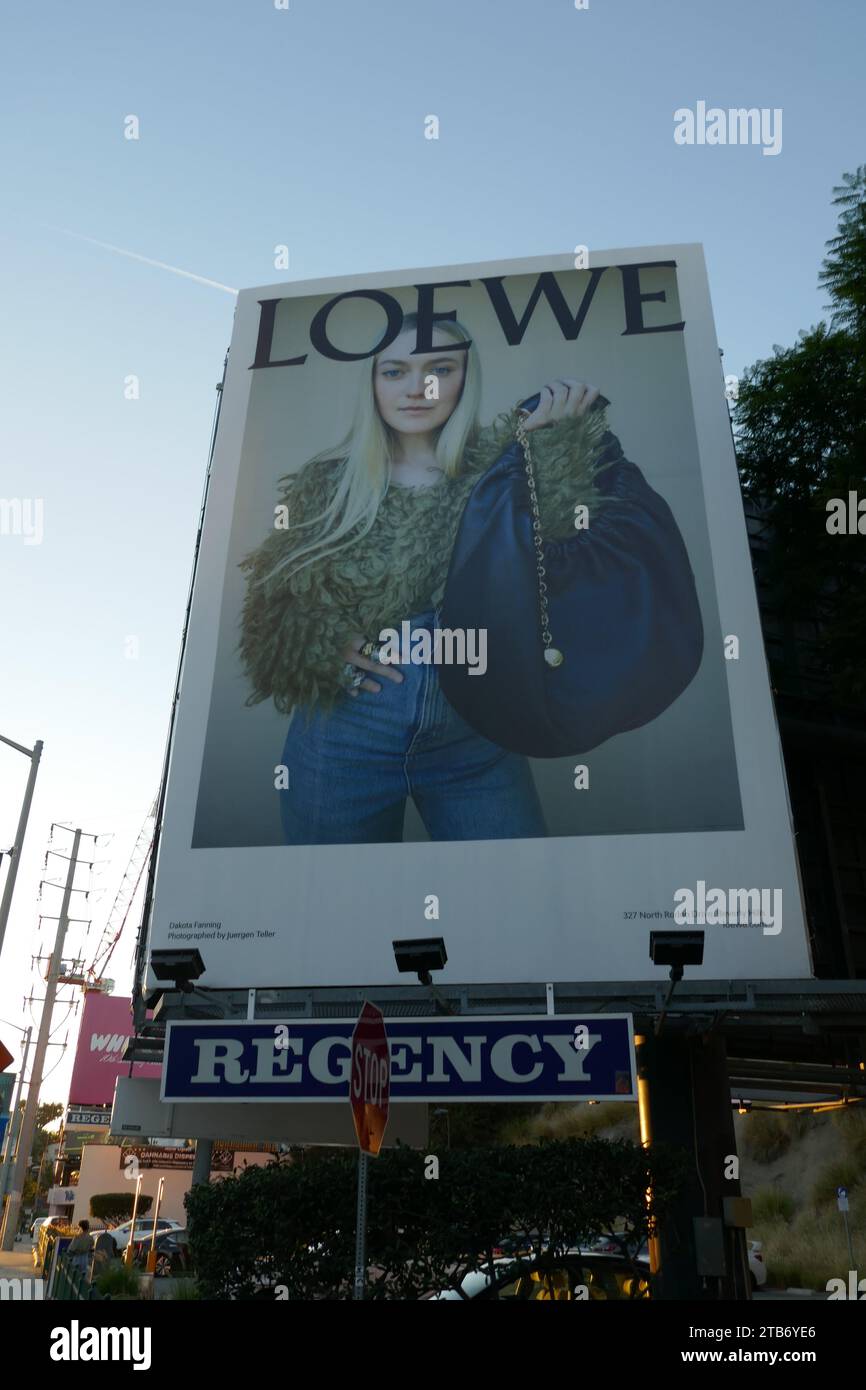Los Angeles, California, USA 4th December 2023 Dakota Fanning Loewe ...