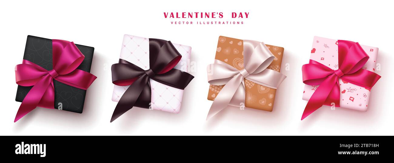 Wrapped boxes Stock Vector Images - Alamy