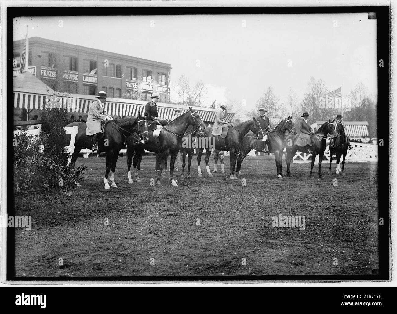 Wash. Horse Show, 1914 Stock Photo - Alamy