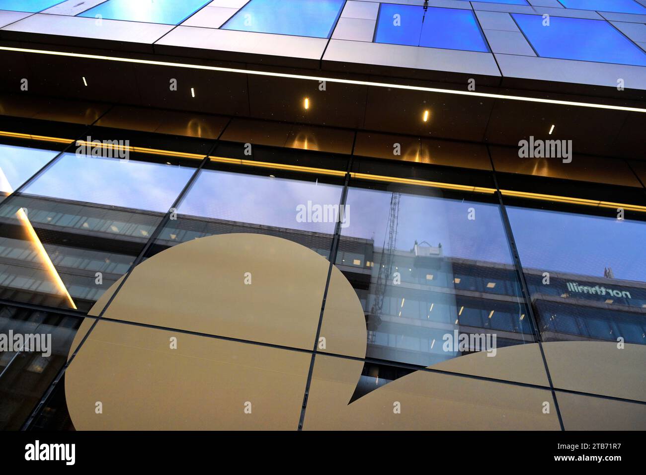 Stockholm, Sweden. 04th Dec, 2023. Spotify head office in central ...