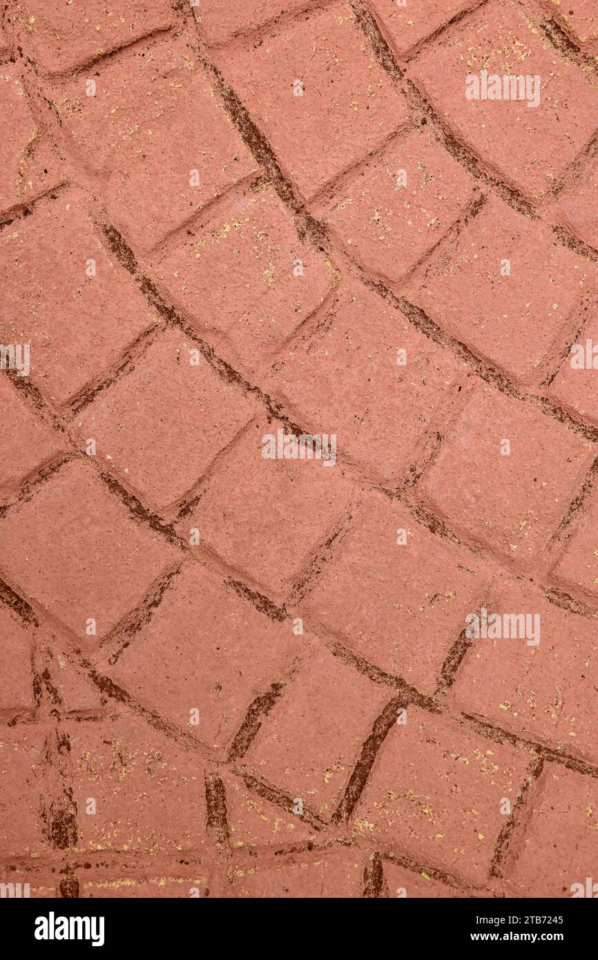 Image of a brick floor for texture background Stock Photo - Alamy