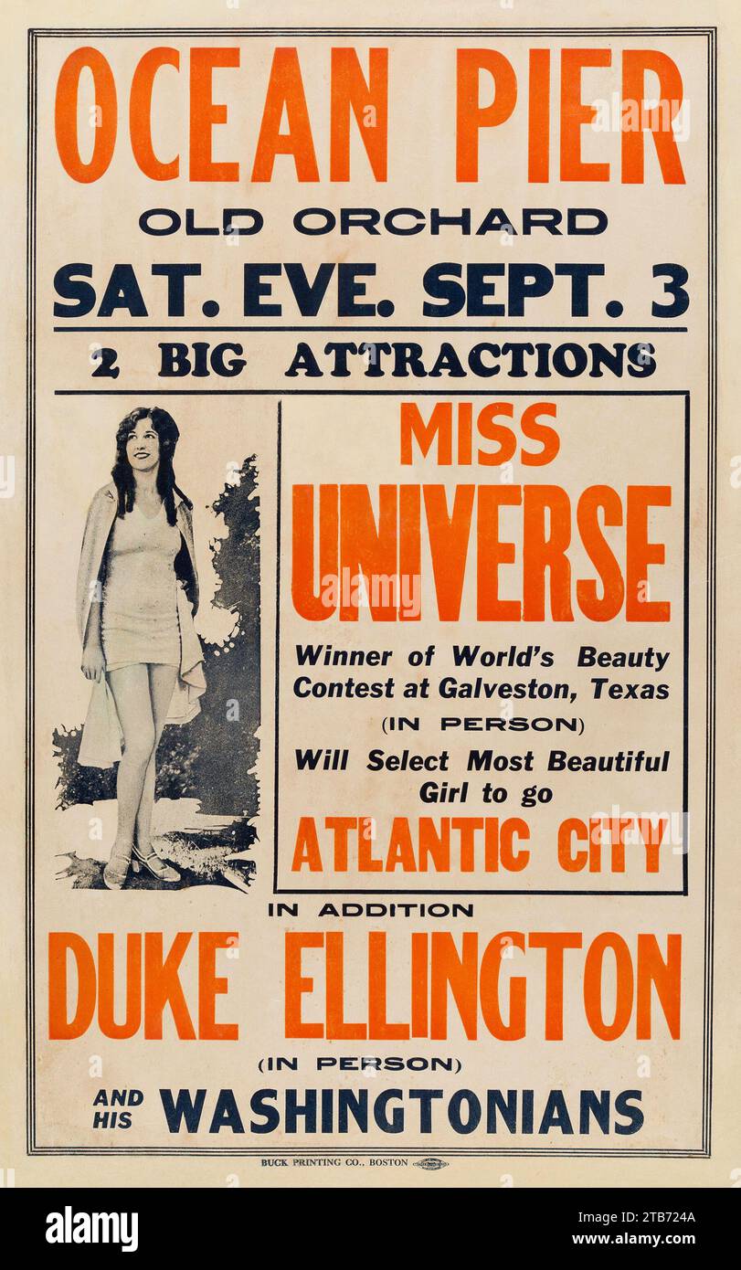OCEAN PIER, Old Orchard - Miss Universe - Duke Ellington & His ...