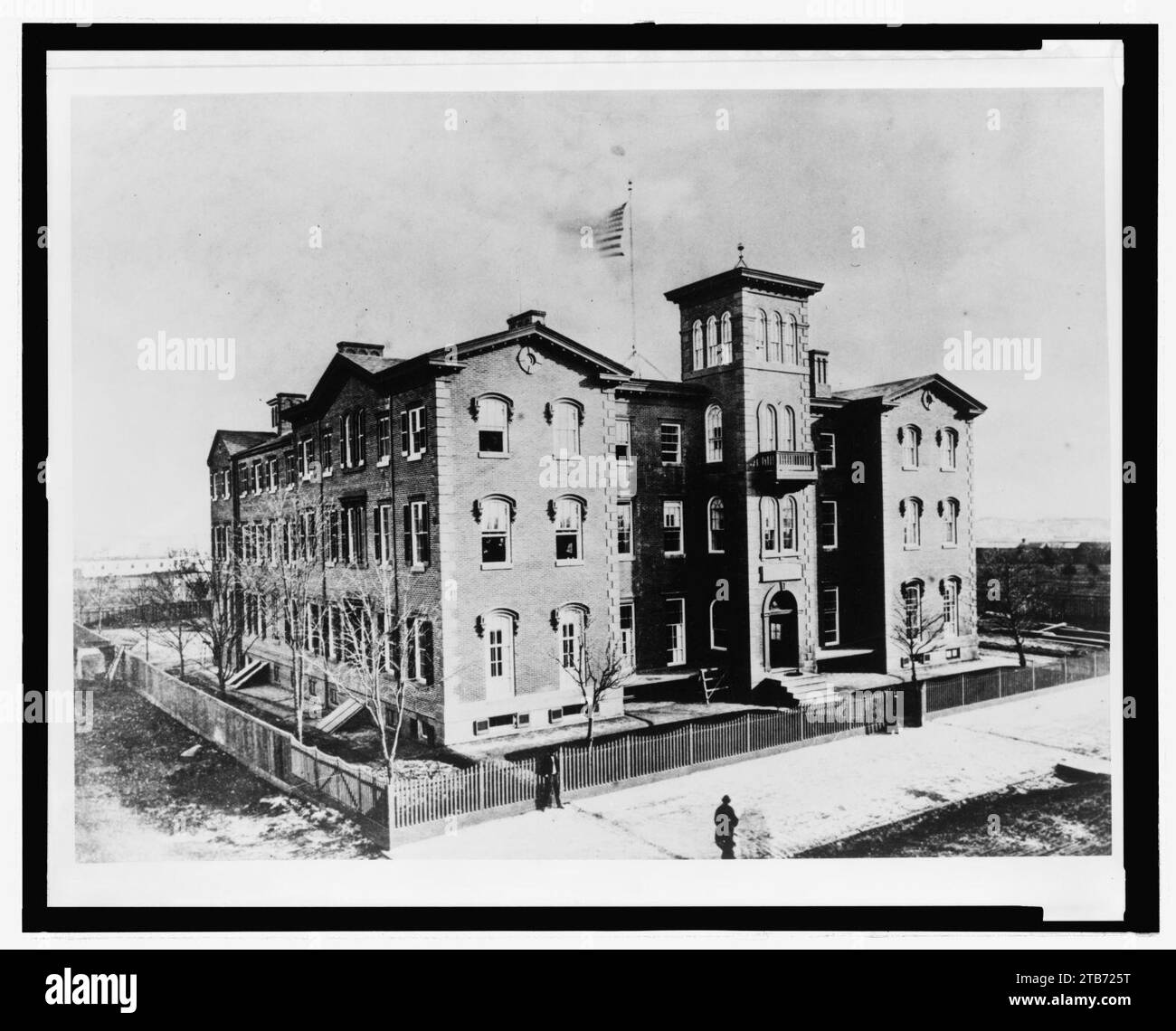 Historical asylum building Cut Out Stock Images & Pictures - Alamy
