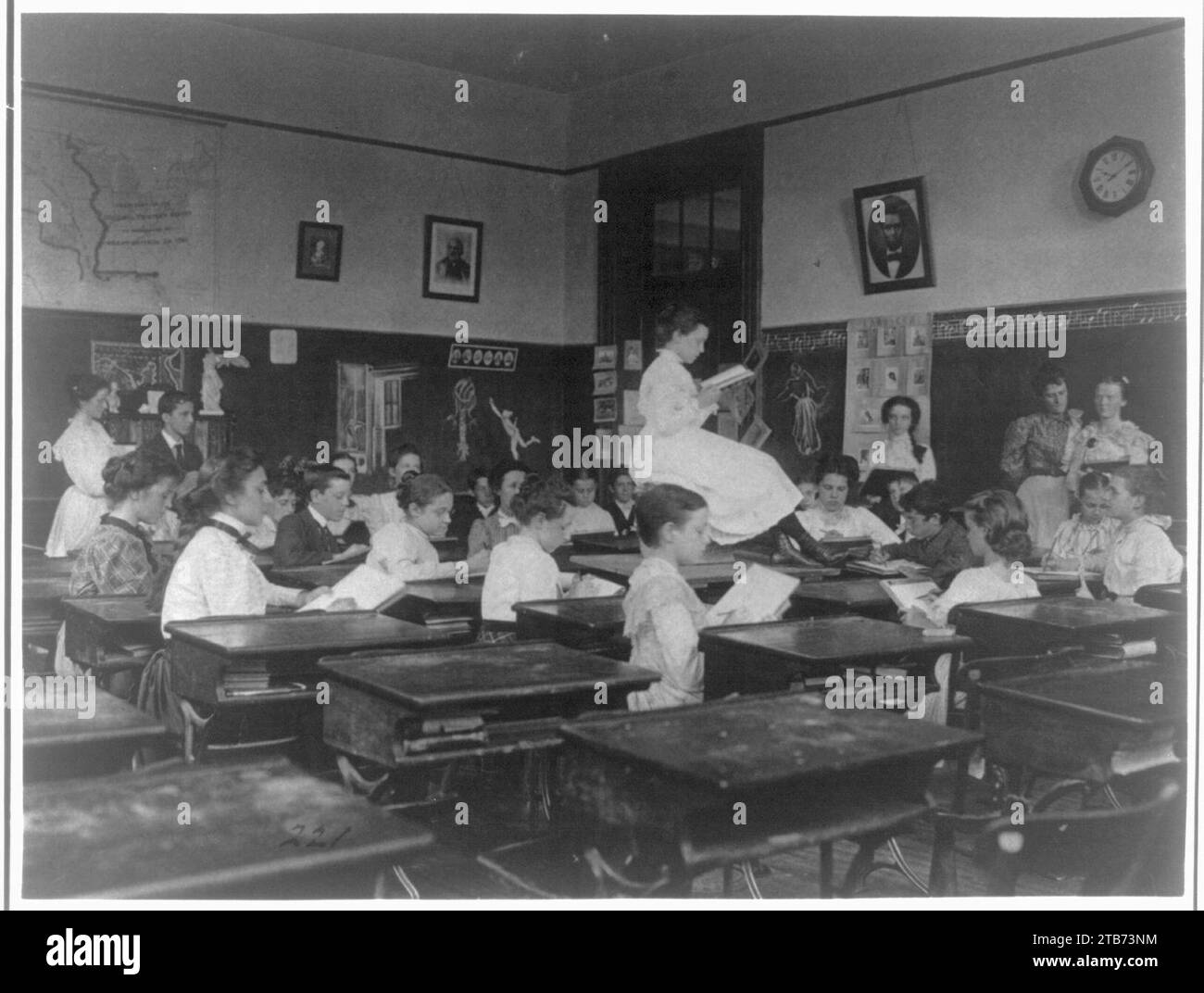 Washington, D.C. Public Schools - classroom scenes and school ...