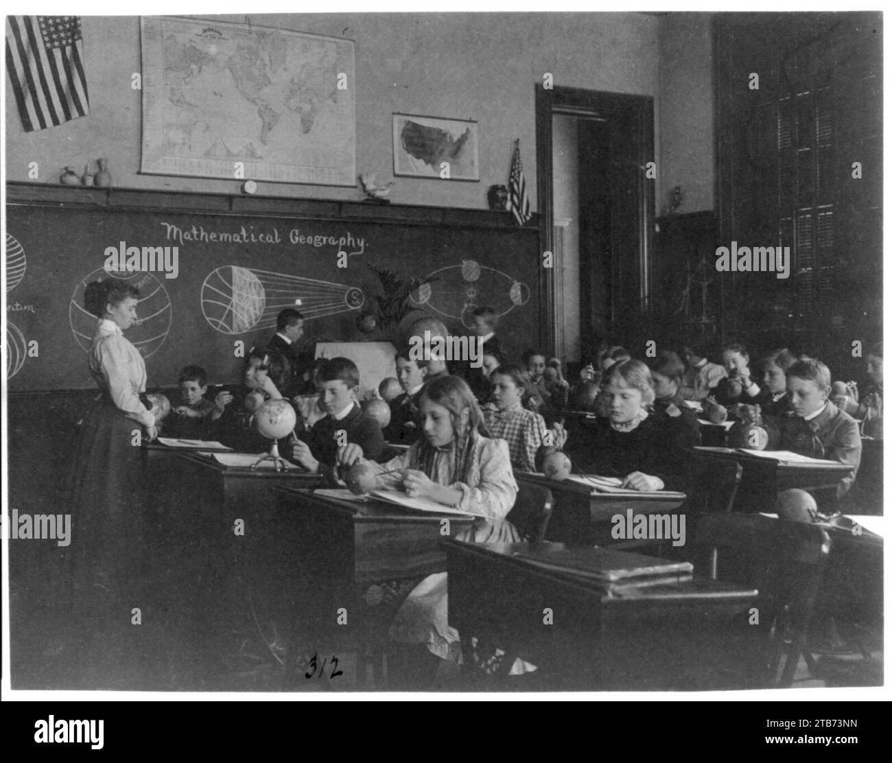 Washington, D.C. public school classroom scenes - ''mathematical ...