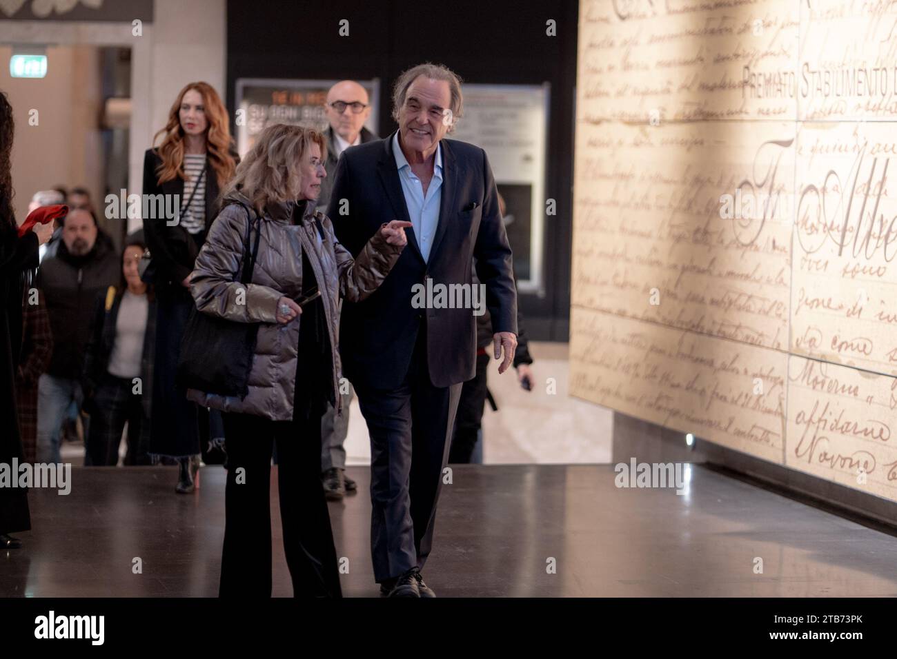 Rome, Italy. 04th Dec, 2023. Oliver Stone is attending the photocall ...