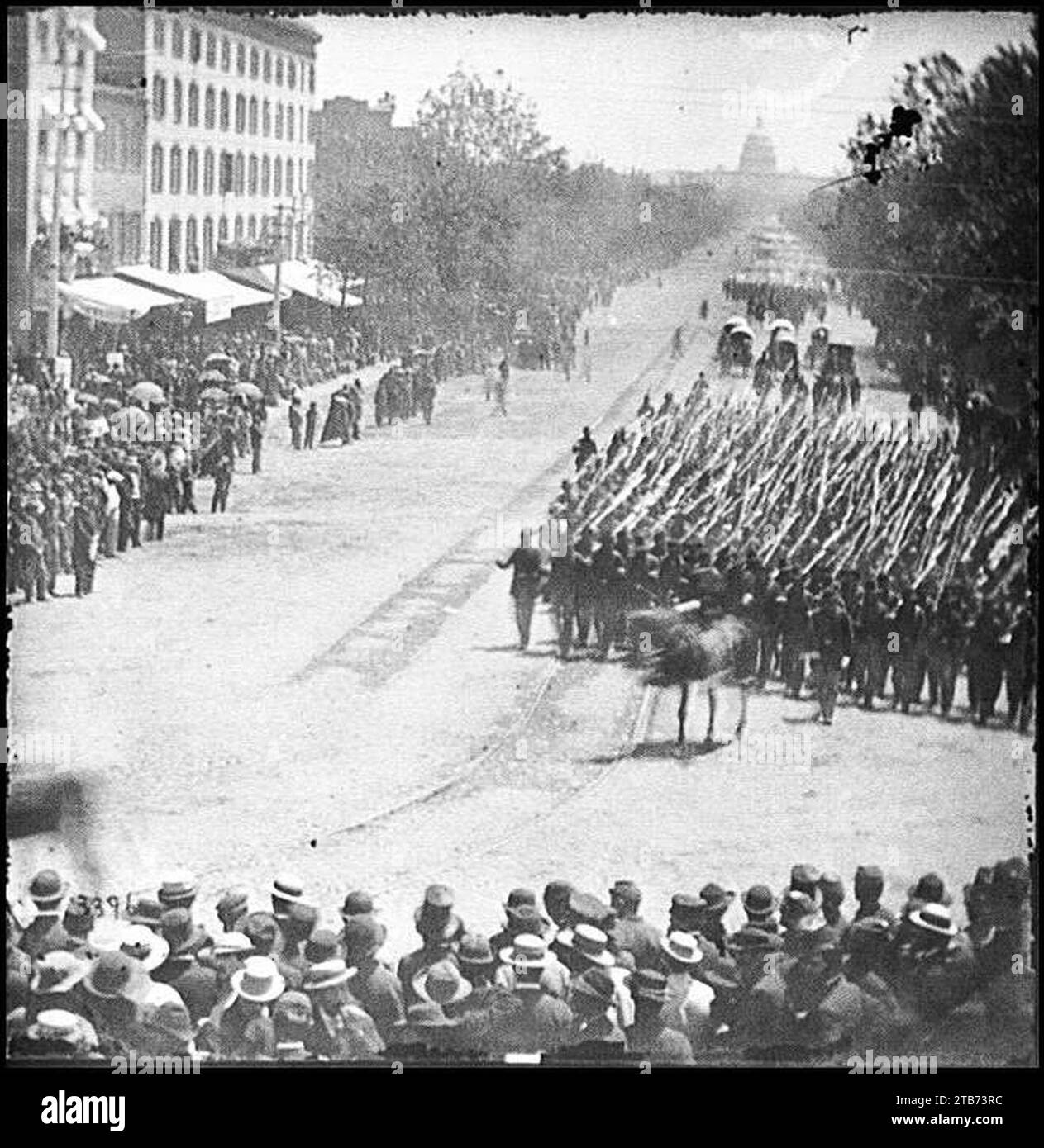 Washington, D.C. Units of 20th Army Corps, Army of Georgia, passing on ...