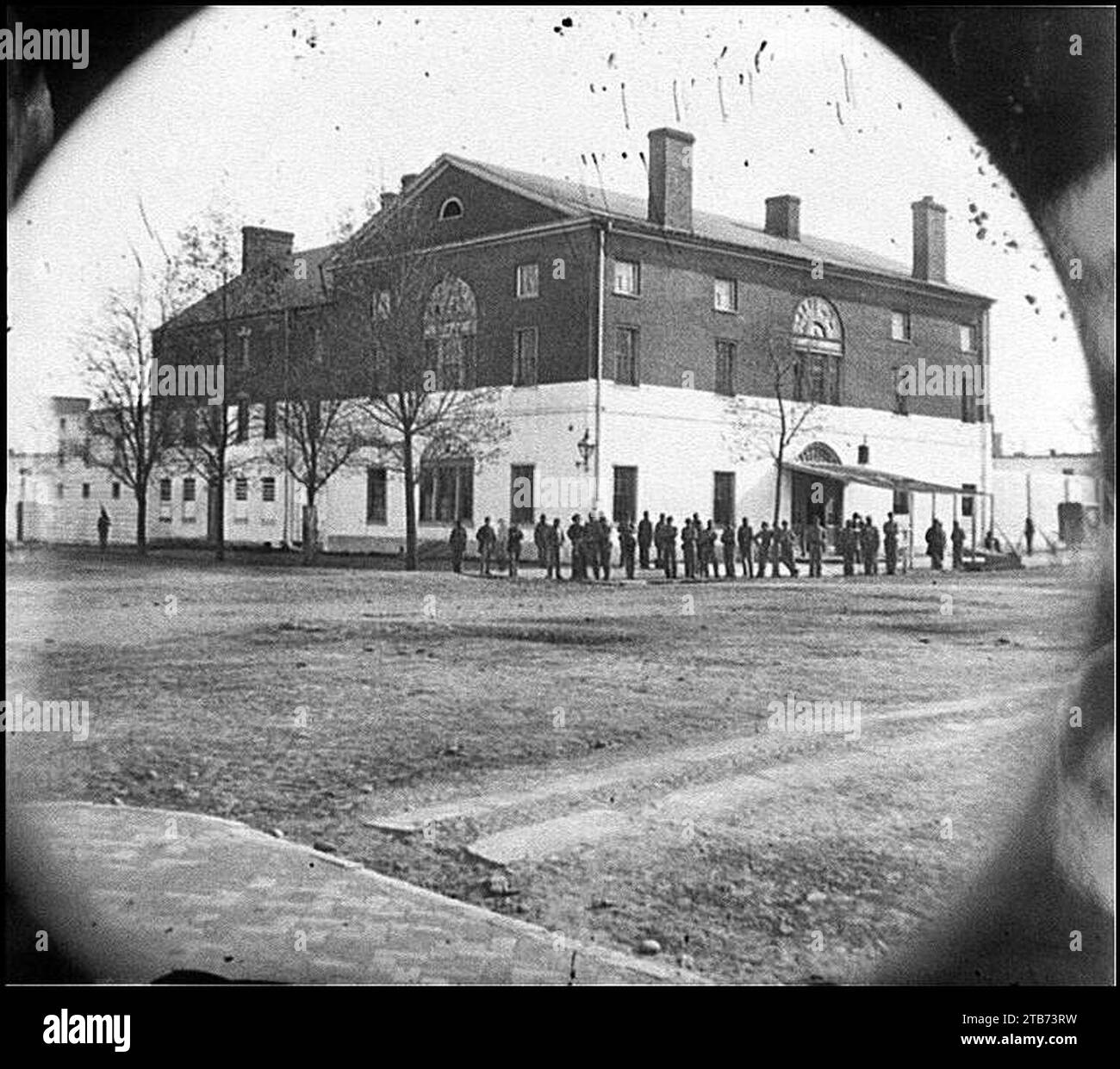 Washington, D.C. The Old Capitol Prison, 1st and A Streets NE Stock ...