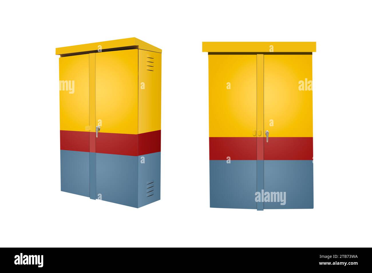 Electrical substation Cut Out Stock Images & Pictures - Alamy