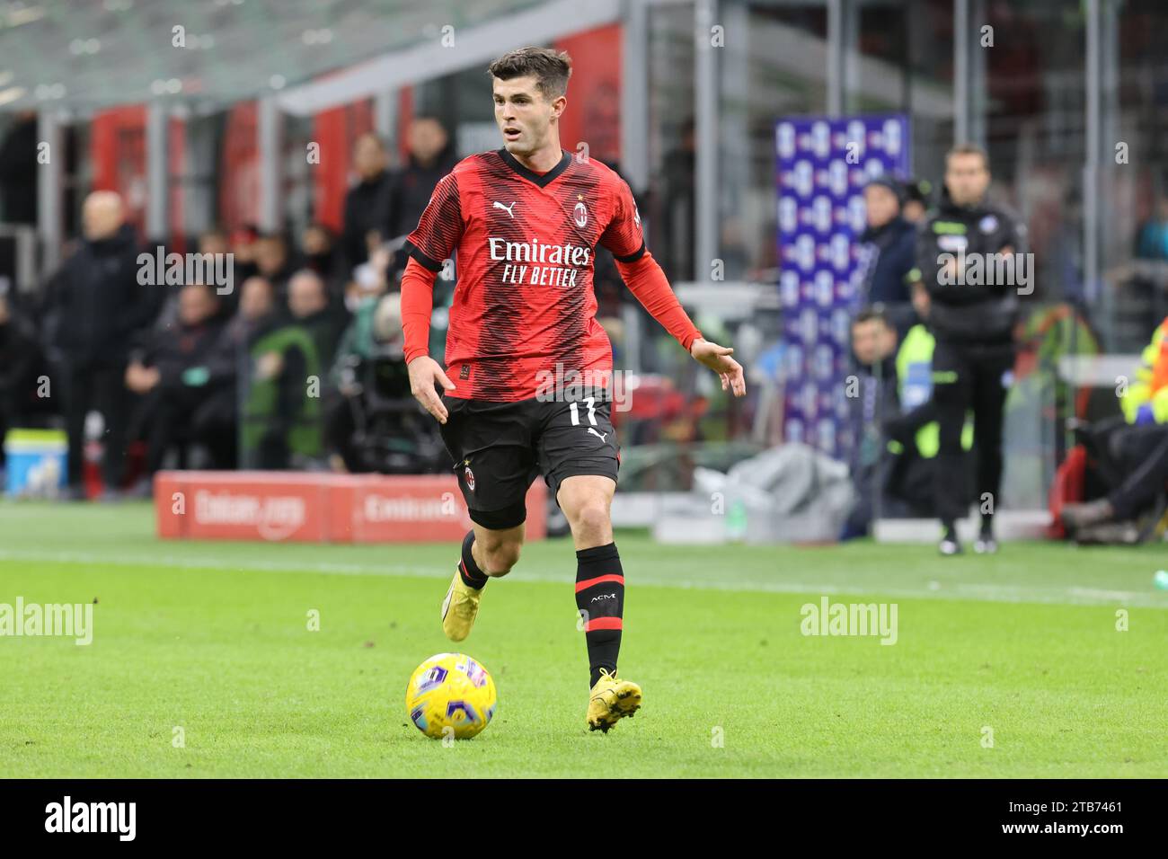 November 28, 2023 Milano - Italy - sport, soccer - Milan vs Frosinone ...