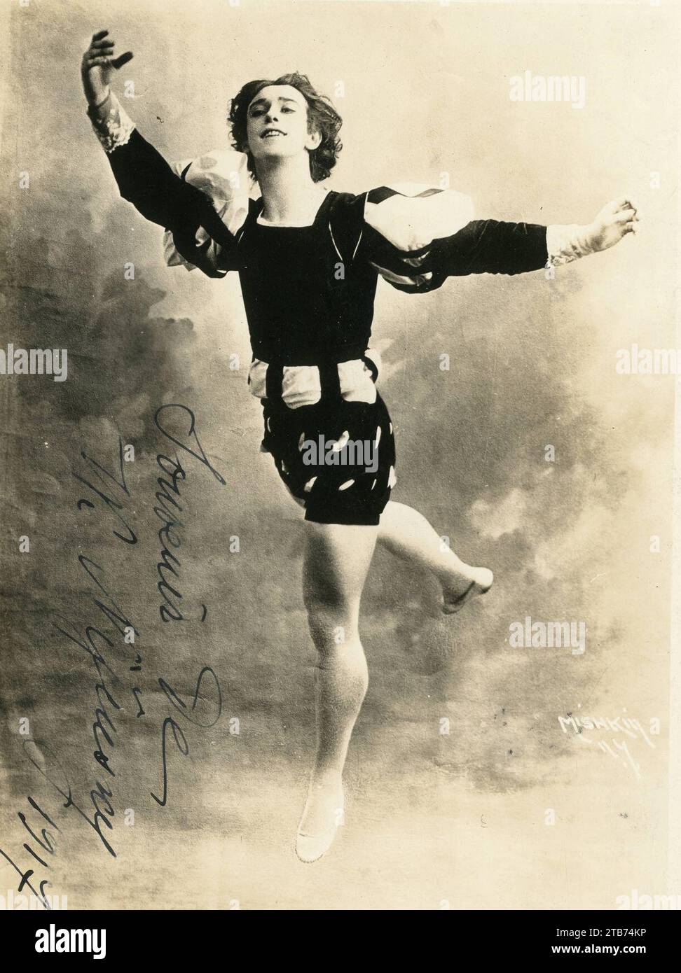 Waslav Nijinsky, ballet dancer Stock Photo - Alamy