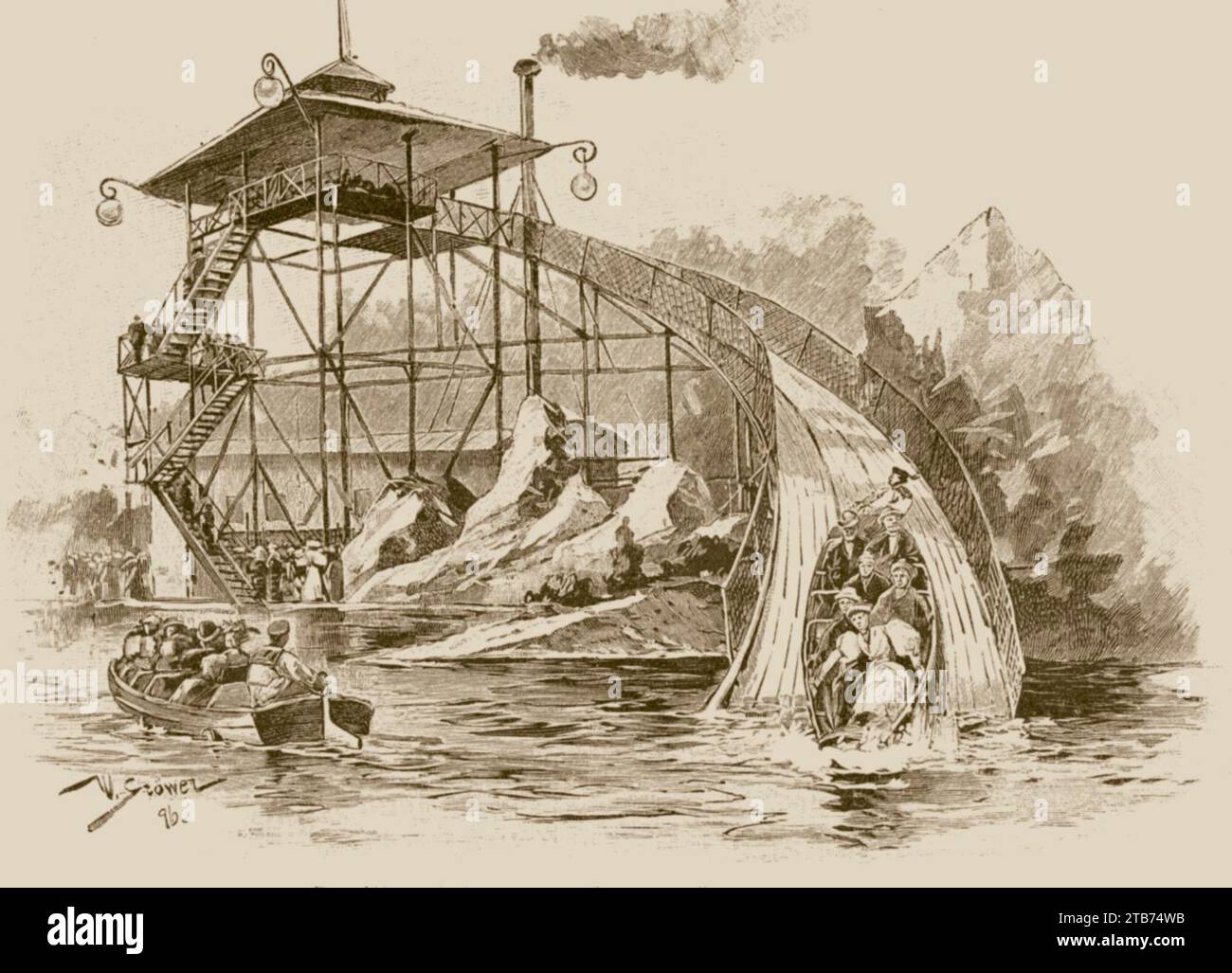 Wasserbahn hi-res stock photography and images - Alamy