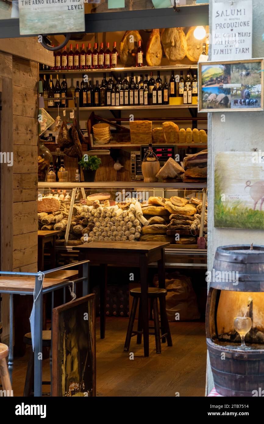 A cute little shop with lots of delicacies Stock Photo - Alamy