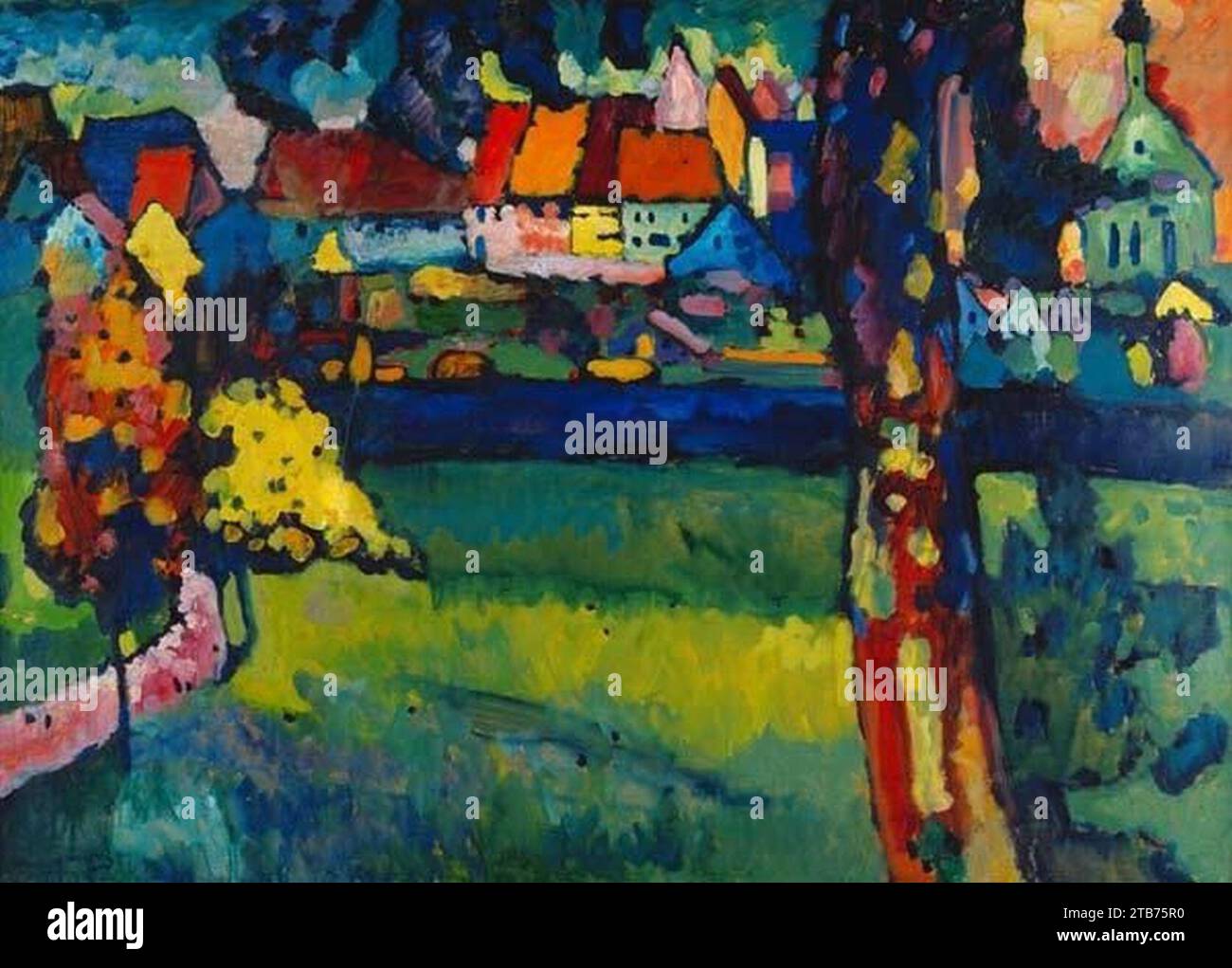 Wassily Kandinsky Tree Of Life Stock Photo - Alamy