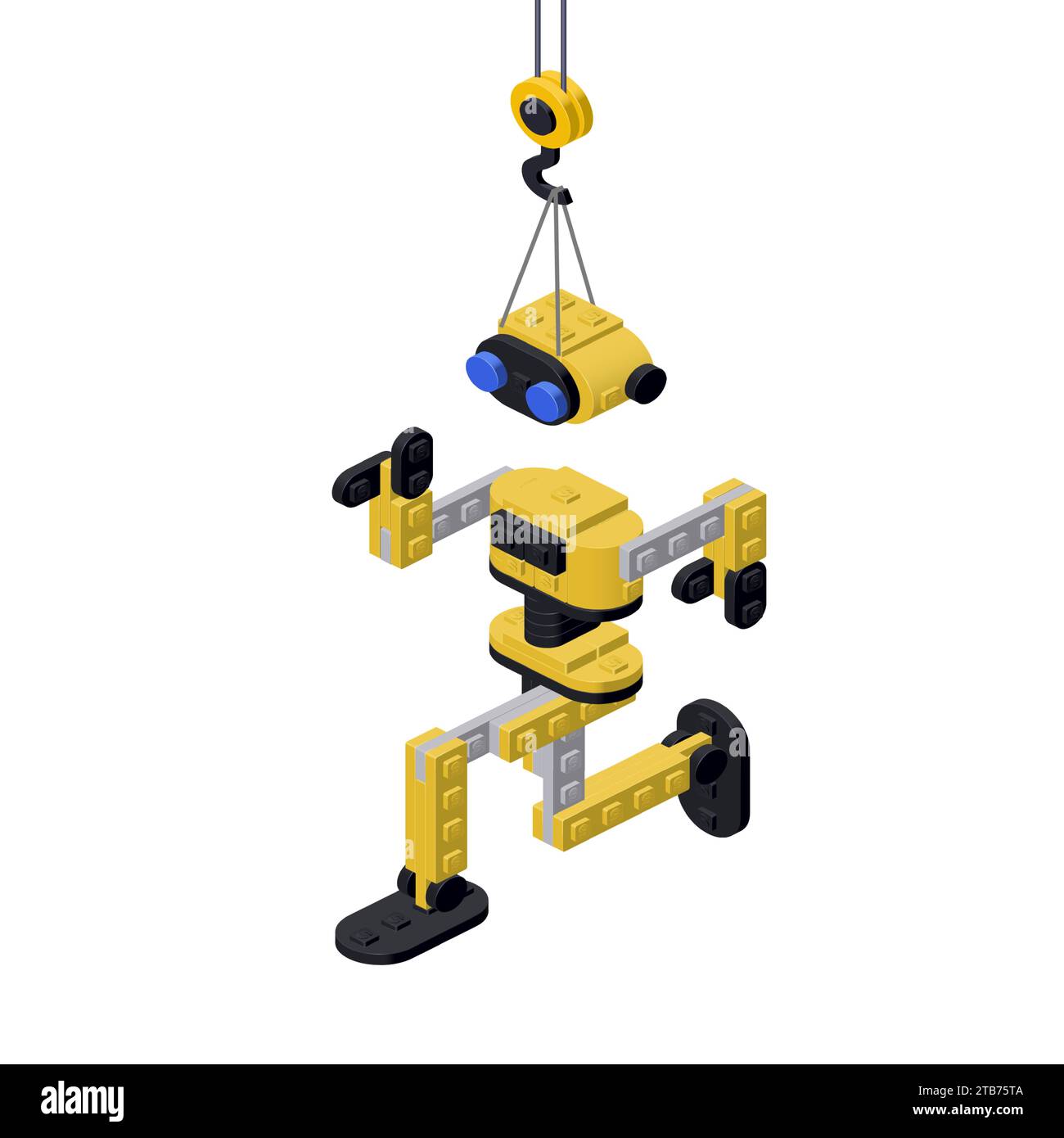 Lego robot game Cut Out Stock Images & Pictures - Alamy