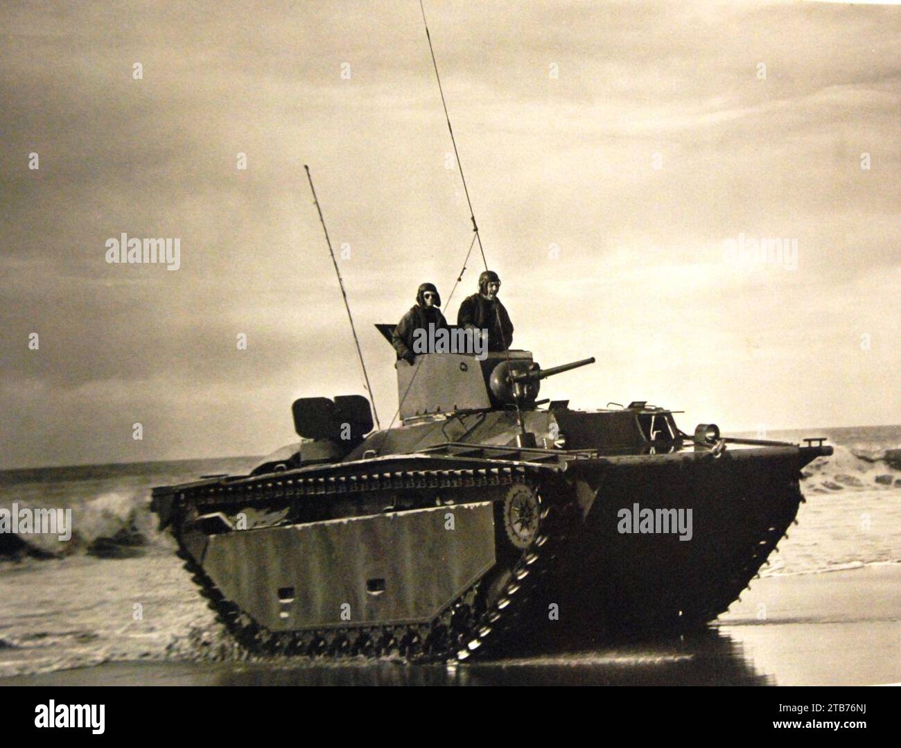 Water Buffalo, Landing Vehicle Tracked (LVT), amphibious warfare ...