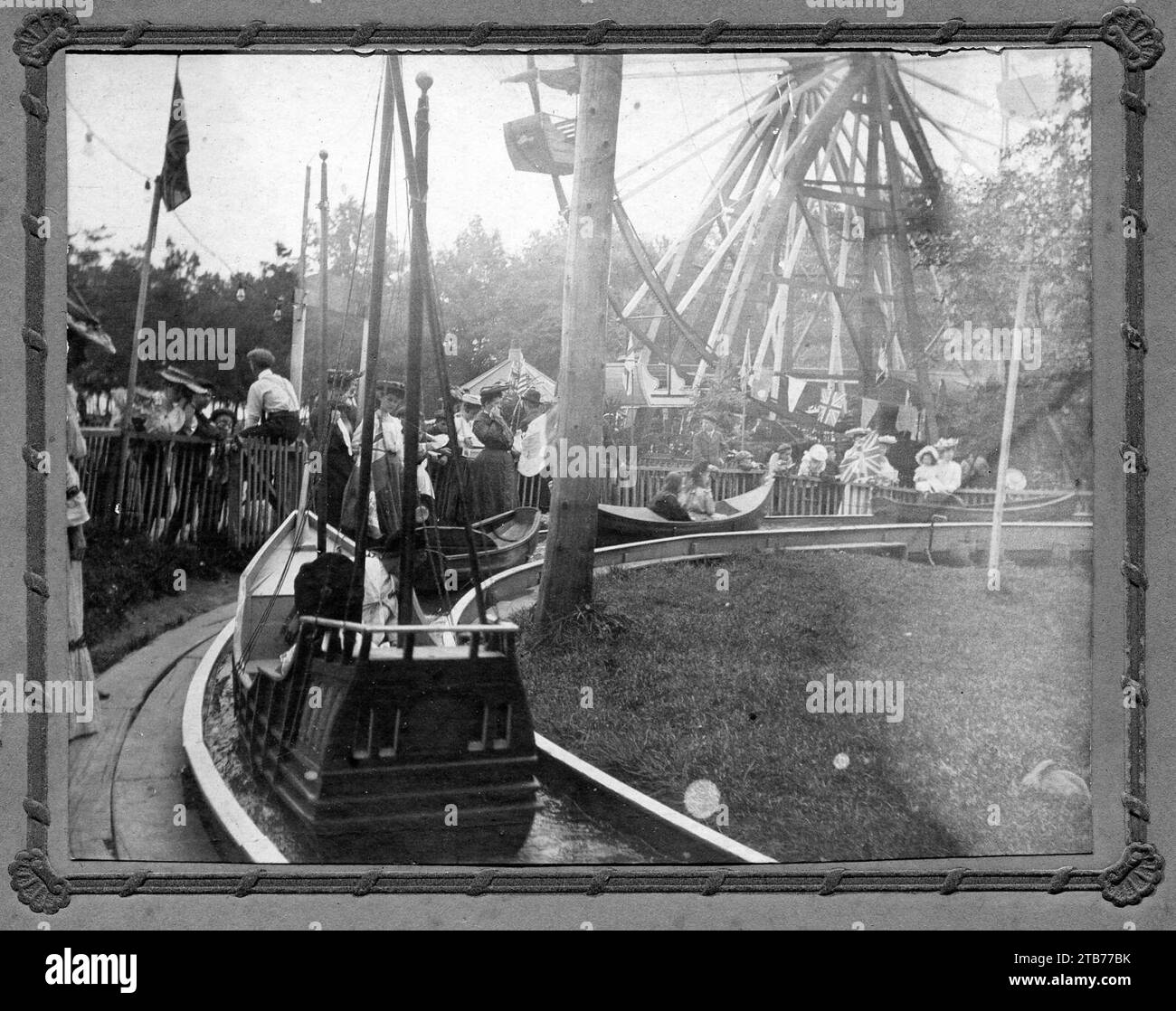 Water Merry Go Round installed at CNE Stock Photo - Alamy