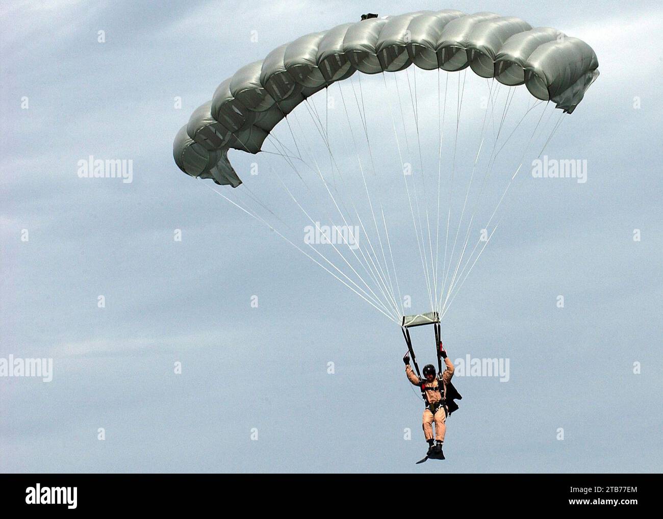 Water Parachute Insertion Training Stock Photo - Alamy