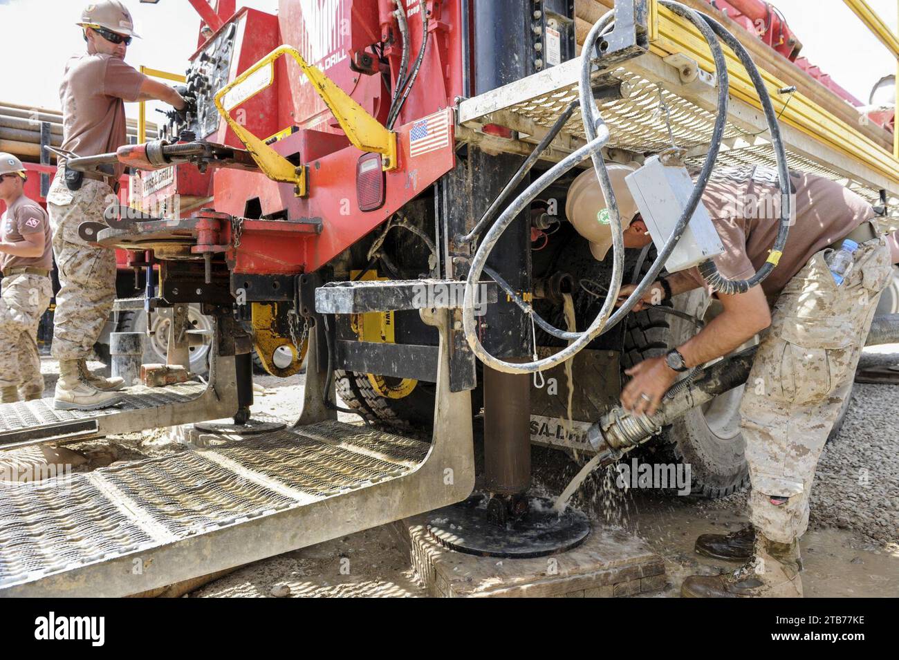 Water well training 130427 Stock Photo - Alamy