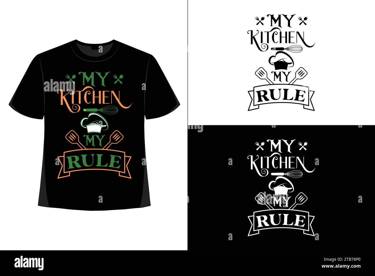 Kitchen T-shirt, Kitchen Design, Kitchen Quotes Design T-shirt, Vector ...