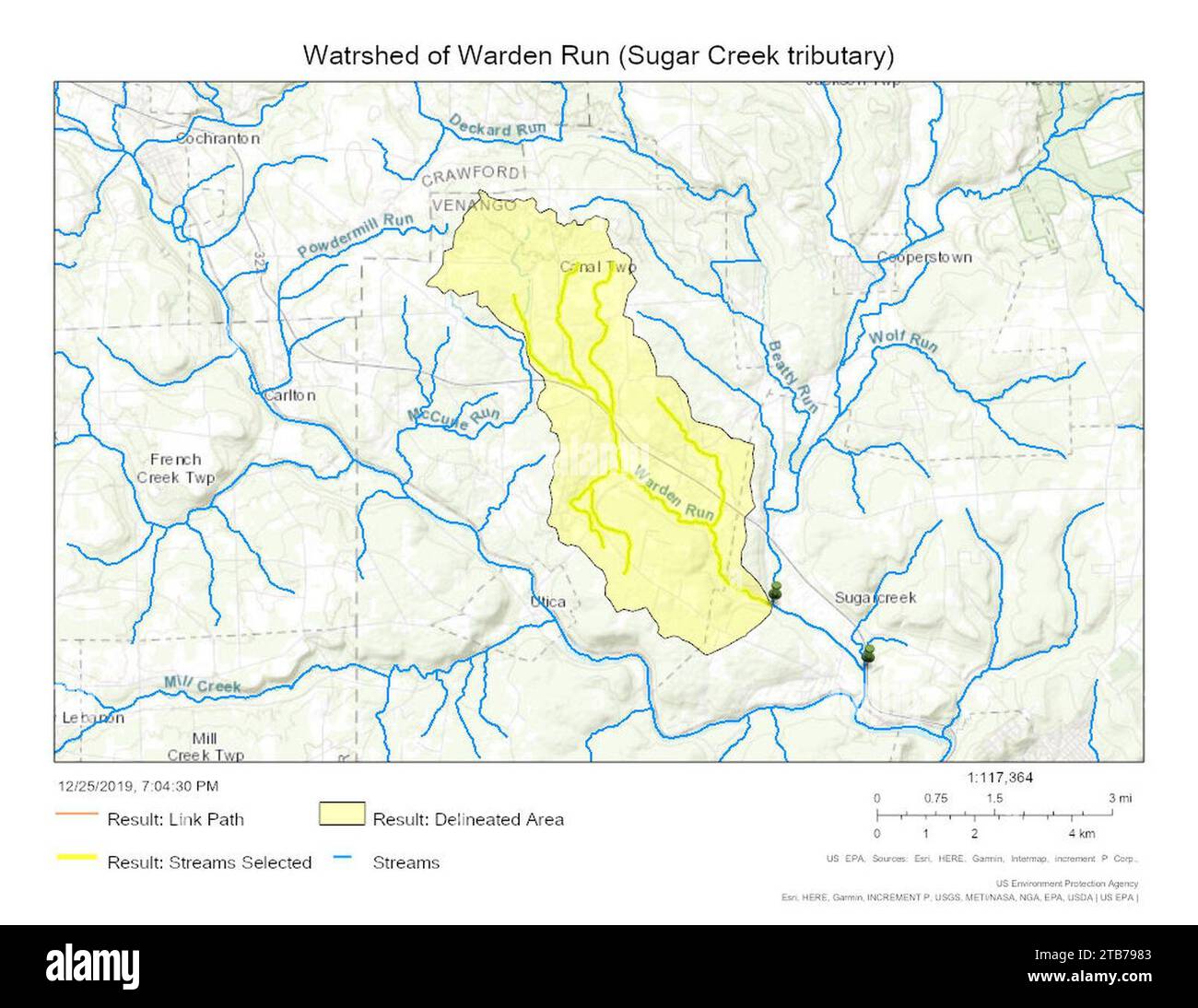Tributary Cut Out Stock Images & Pictures - Alamy