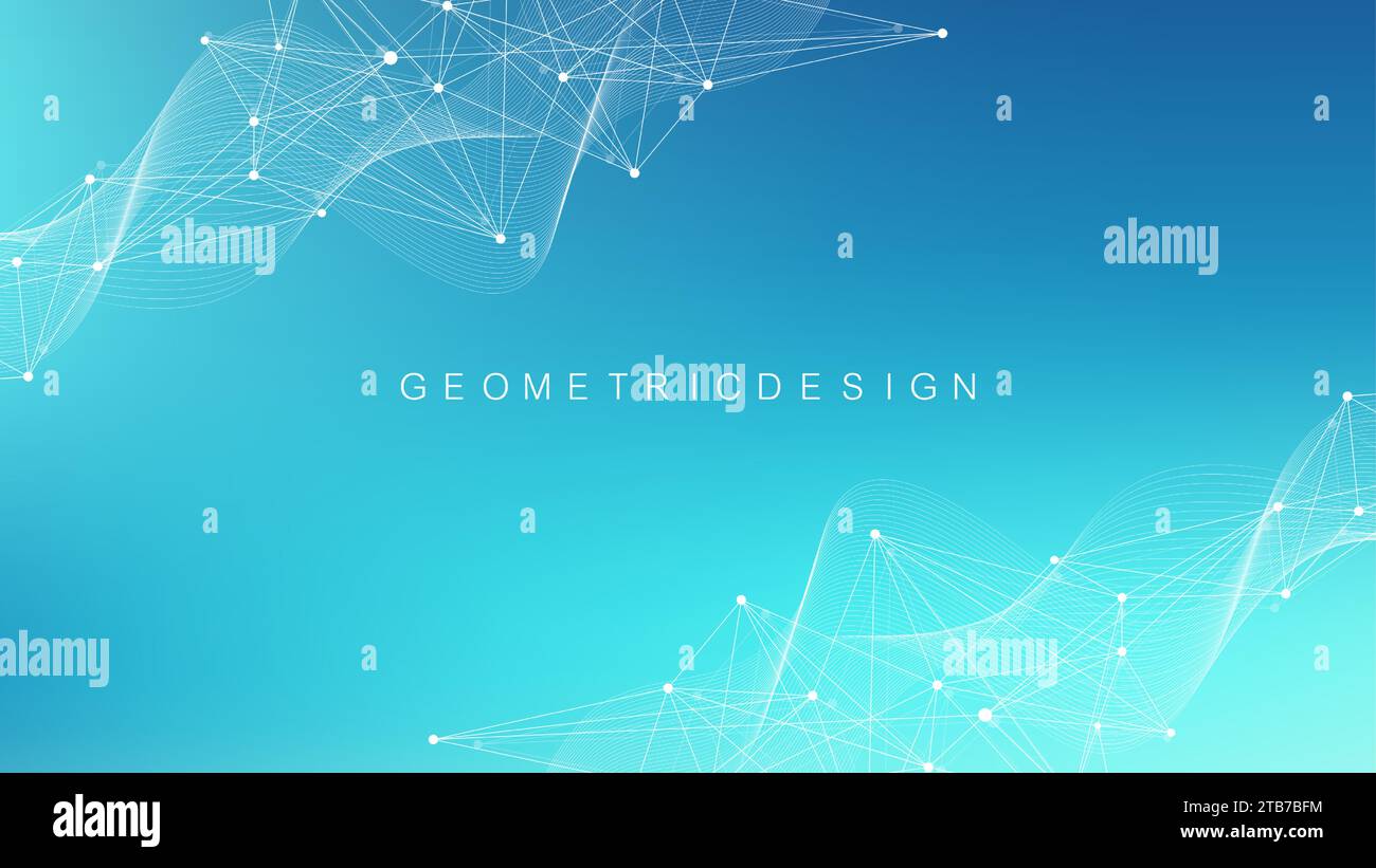 Global network connection banner design template. Header social network ...