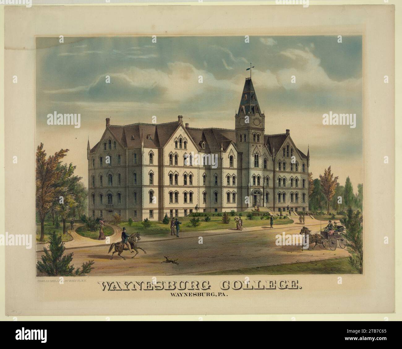 Historical waynesburg hi-res stock photography and images - Alamy