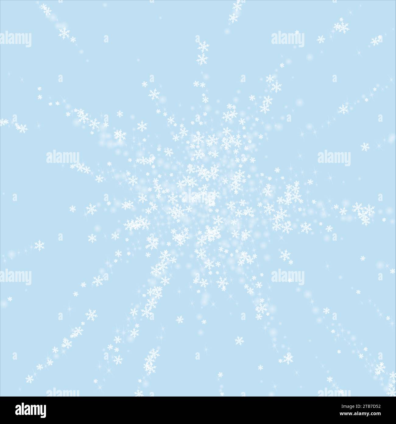 Snowfall overlay christmas background. Subtle flying snow flakes and ...