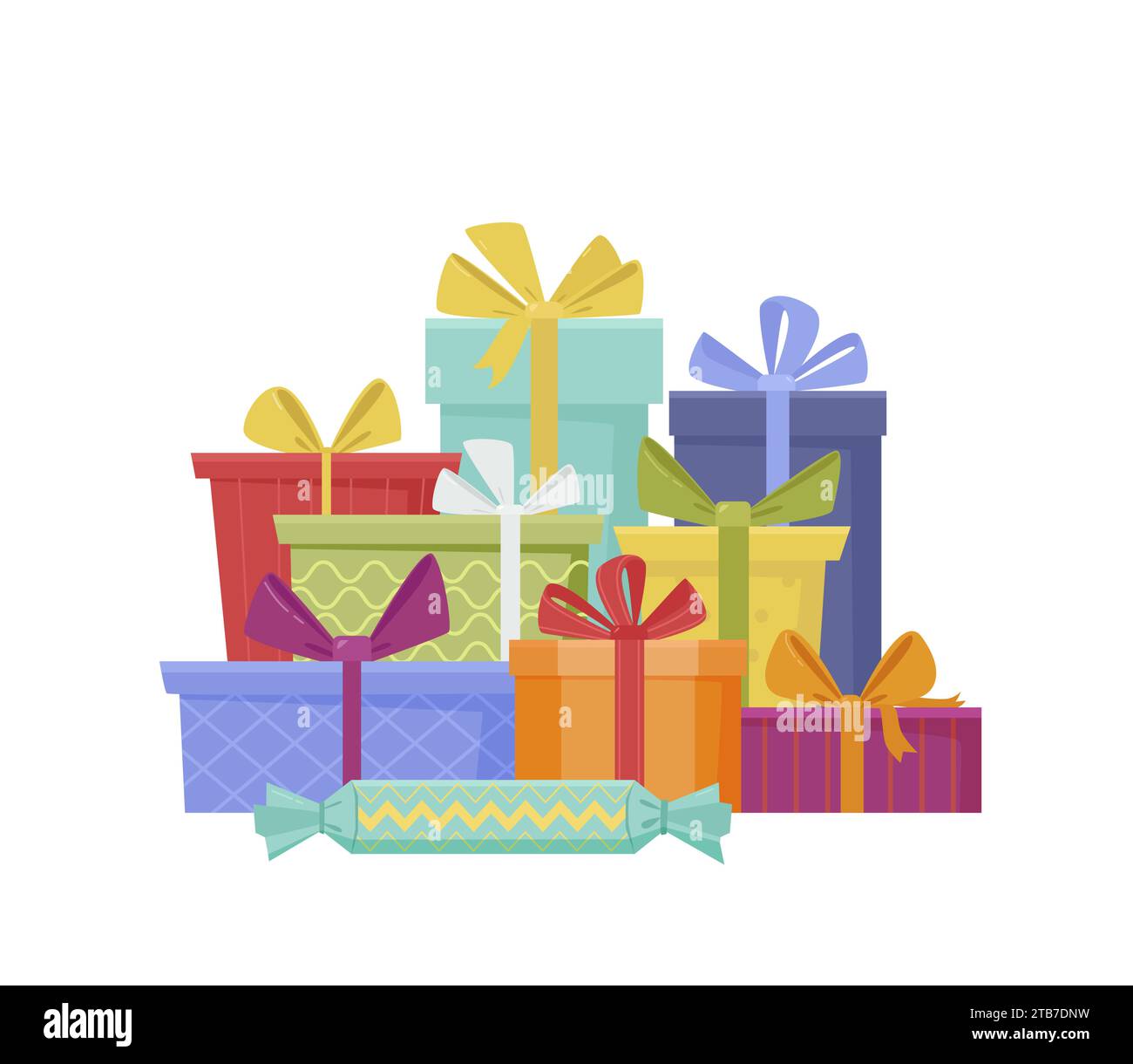 Present packing Stock Vector Images - Alamy