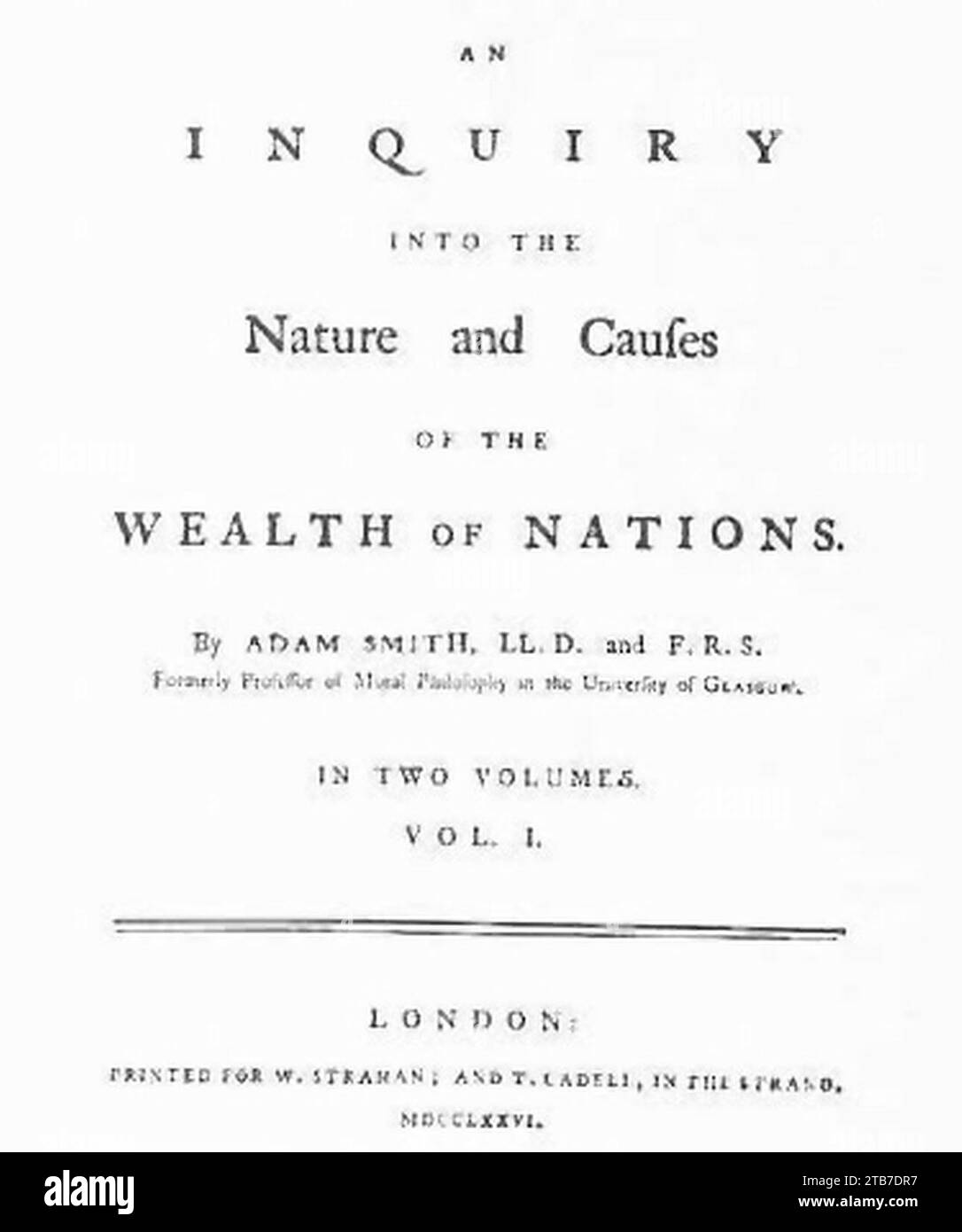 Wealth of Nations Stock Photo - Alamy