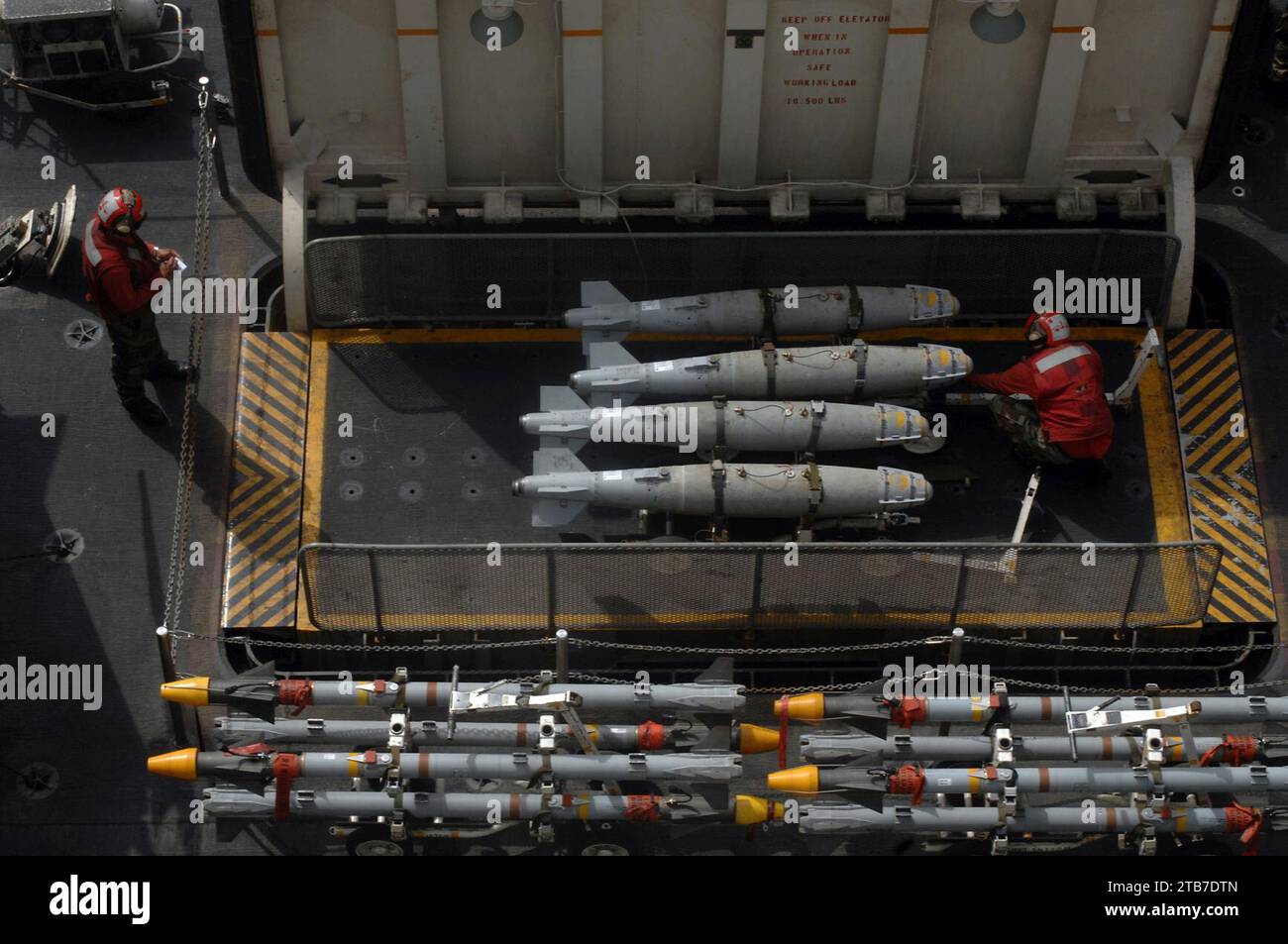 Weapons elevator hi-res stock photography and images - Alamy