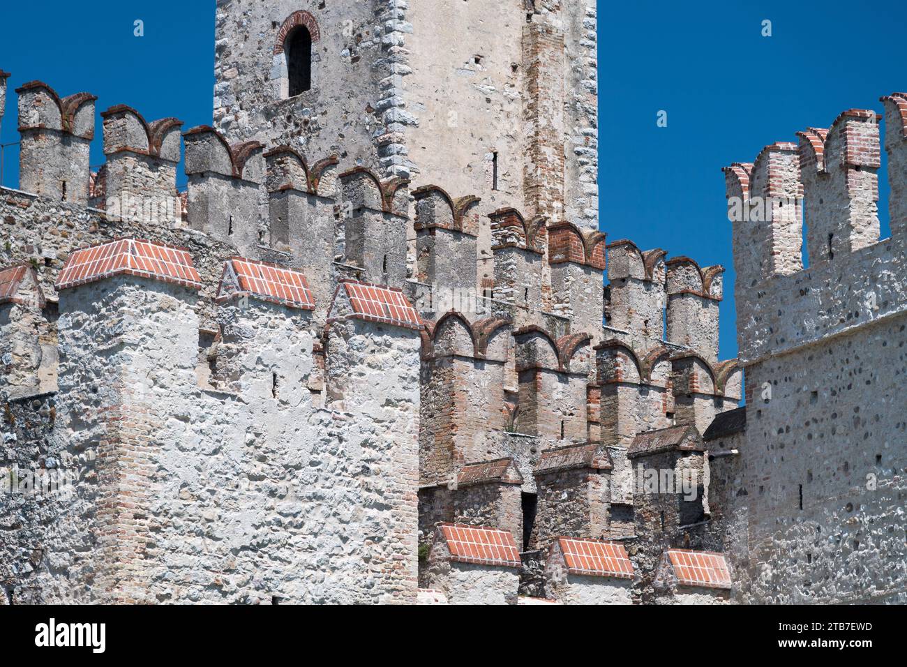 Gothic Castello scaligero di Sirmione (Scaligero Castle of Sirmione ...