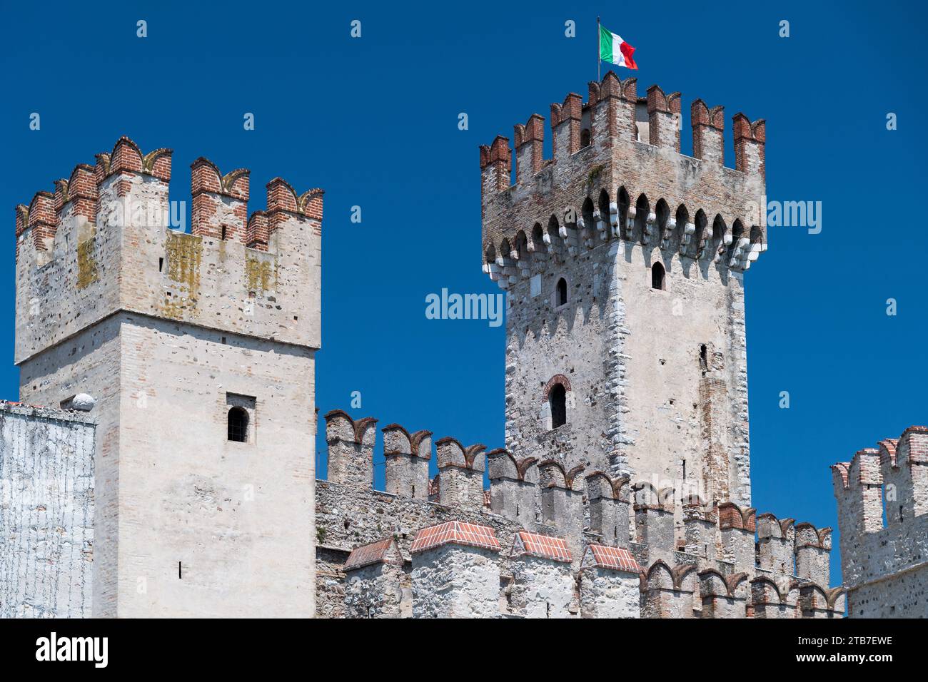 Gothic Castello scaligero di Sirmione (Scaligero Castle of Sirmione ...