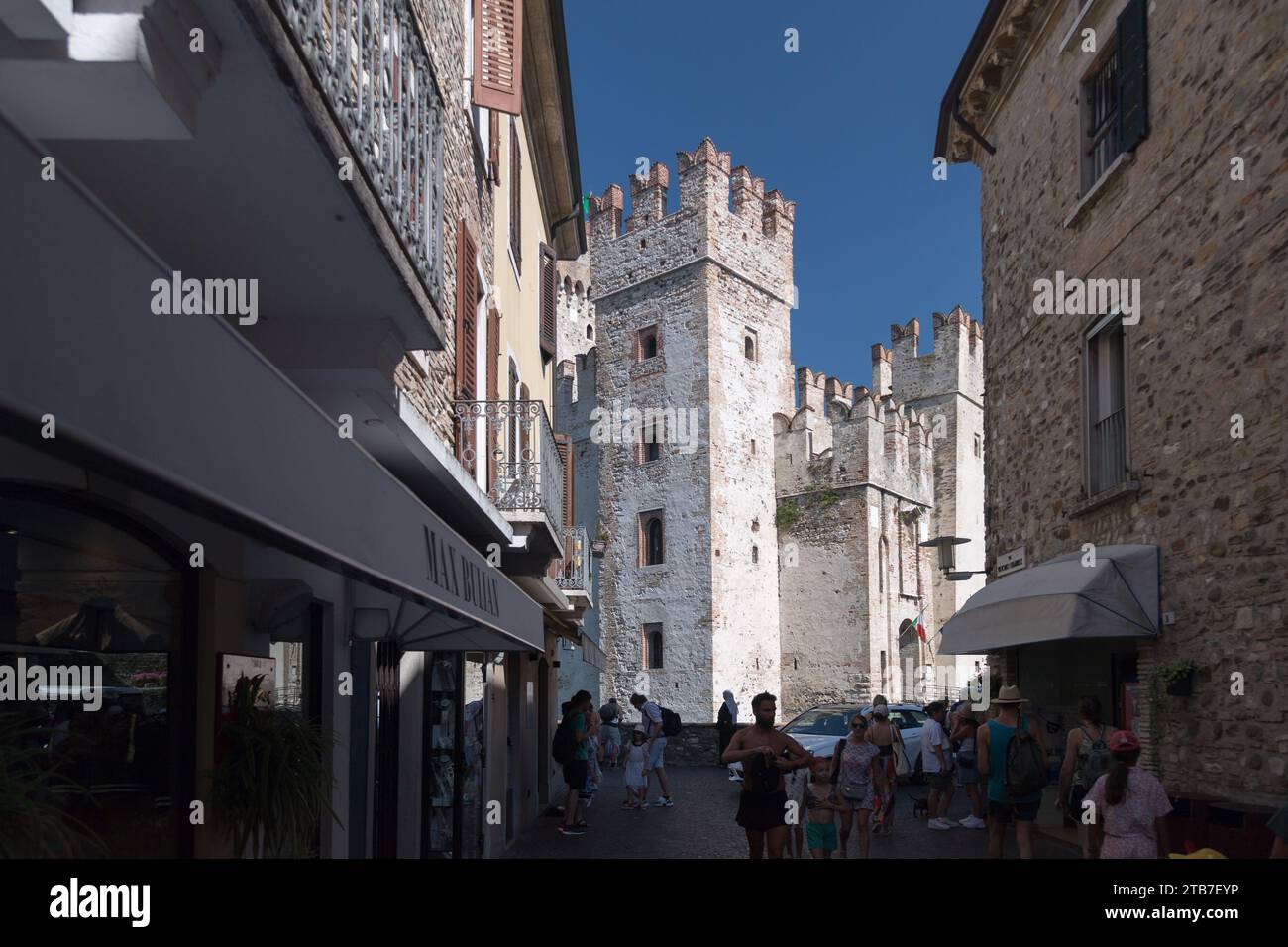 Gothic Castello scaligero di Sirmione (Scaligero Castle of Sirmione ...