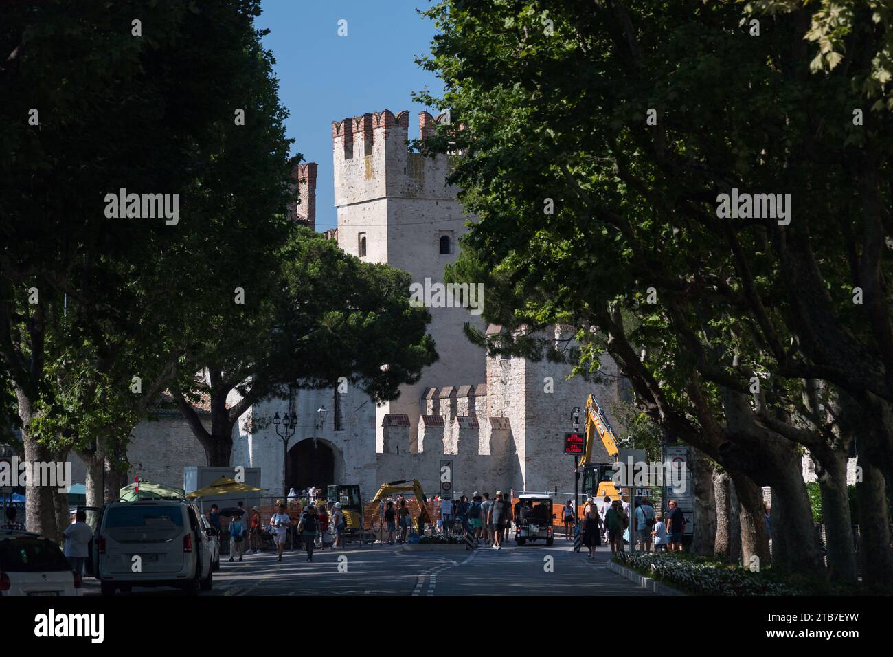 Gothic Castello scaligero di Sirmione (Scaligero Castle of Sirmione ...