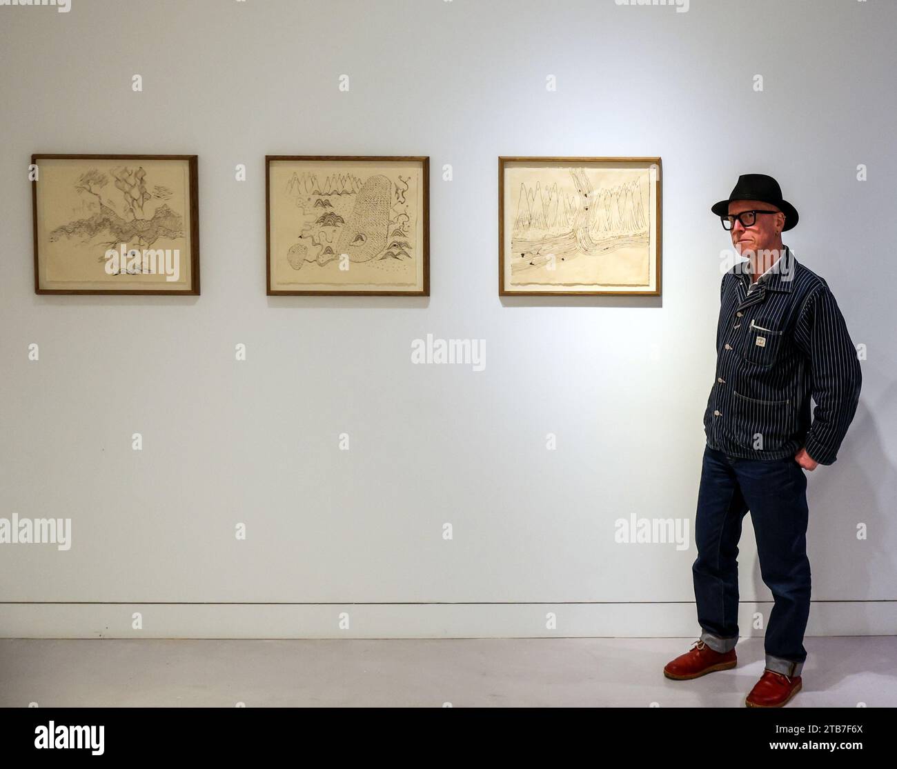 Cromwell Place, London, UK. 05th Dec, 2023. Stanley Donwood (pictured ...