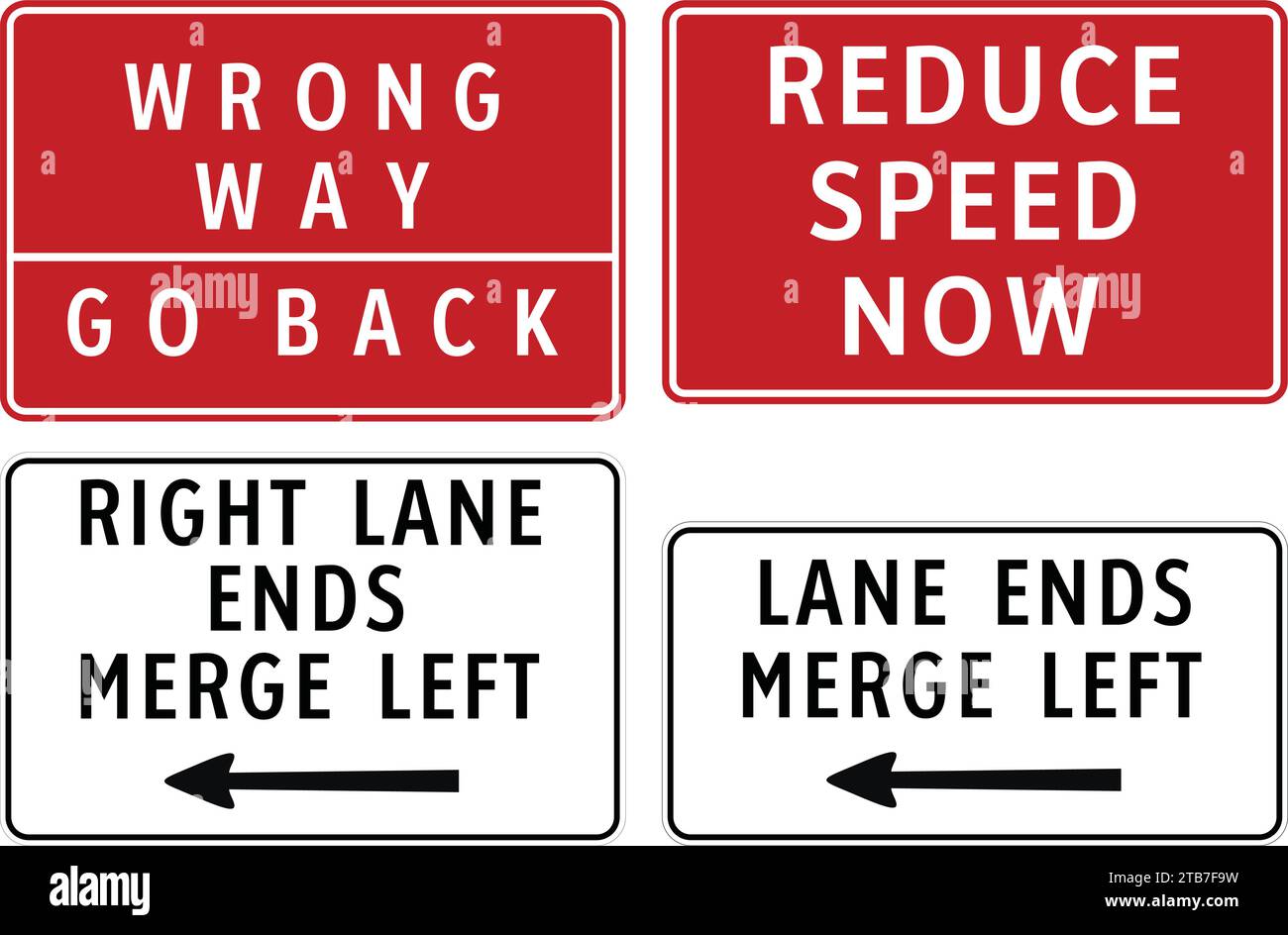 Supplementary signs, Road signs in the Philippines Stock Vector Image ...