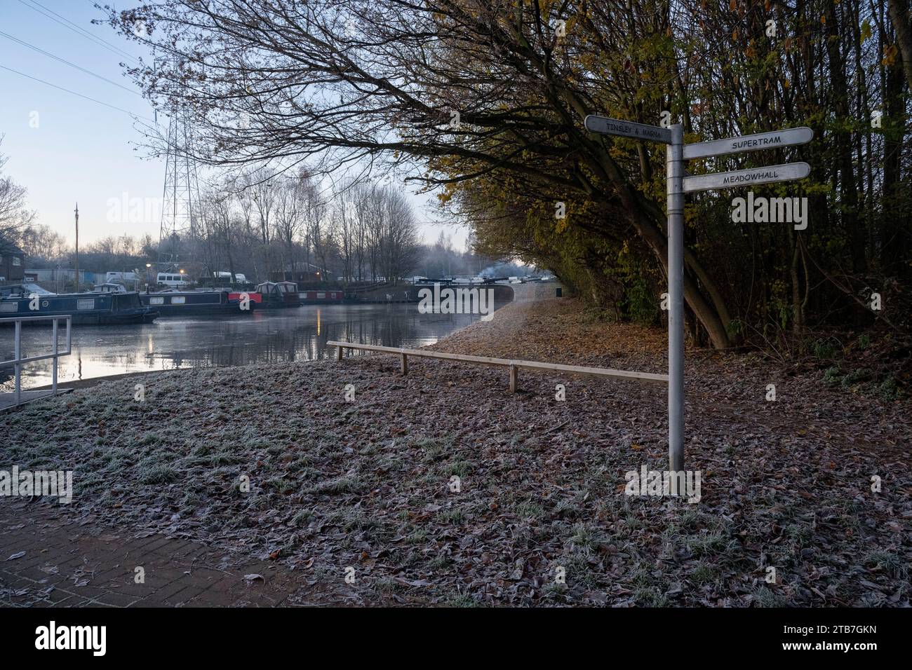Tinsley Marina, Sheffield Stock Photo - Alamy