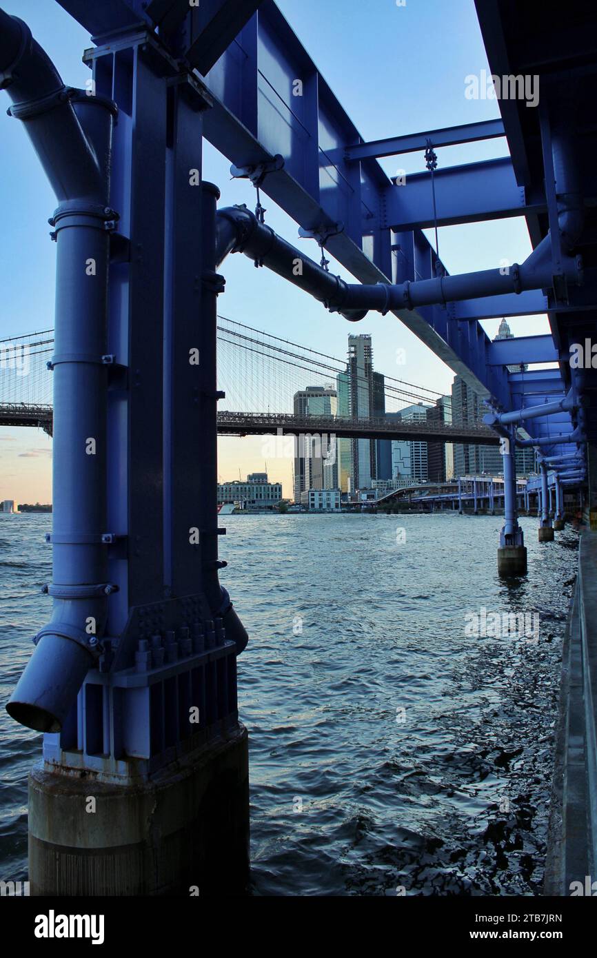 Two Bridges, New York City Stock Photo - Alamy