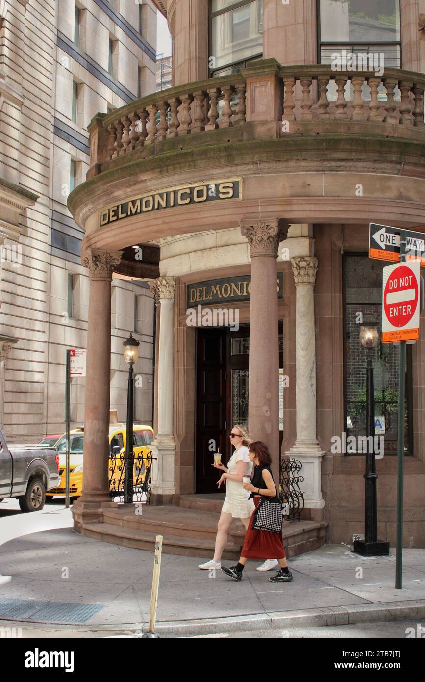 Delmonico's Building, New York City Stock Photo - Alamy