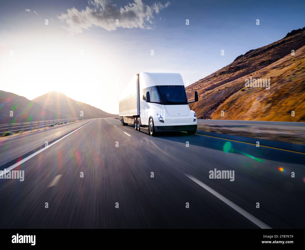 The Tesla Semi is a battery electric Class 8 semi-truck built by Tesla ...